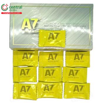Kẹo cường dương Alpha Seven A7, tăng cường sinh lý, kéo dài cuộc yêu