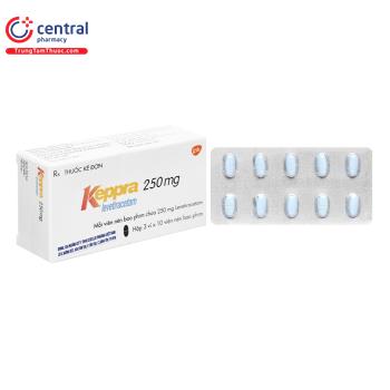 [CHÍNH HÃNG] Thuốc Keppra 250mg - điều trị động kinh