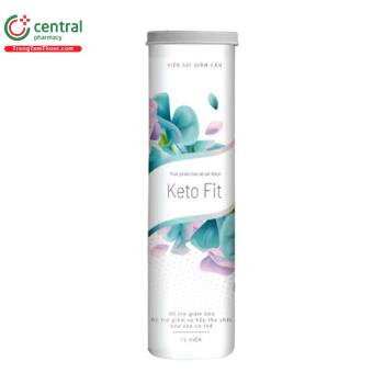 Keto Fit M-Max tăng cường chuyển hóa chất béo, hỗ trợ giảm cân an toàn