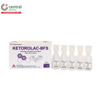 Thuốc Ketorolac-BFS 30mg/ml dung dịch tiêm giảm đau sau phẫu thuật
