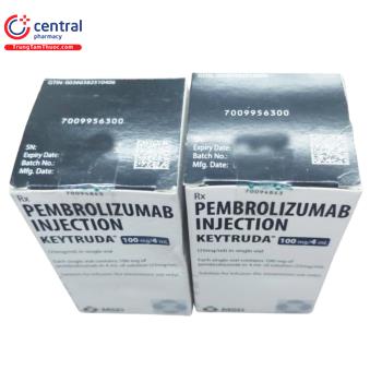 Thuốc Keytruda 100mg/4ml điều trị các loại ung thư khác nhau