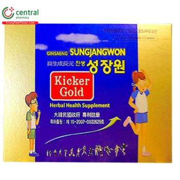 Thuốc Kicker Gold giúp tăng đề kháng, hỗ trợ trẻ phát triển toàn diện