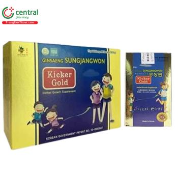 Thuốc Kicker Gold giúp tăng đề kháng, hỗ trợ trẻ phát triển toàn diện