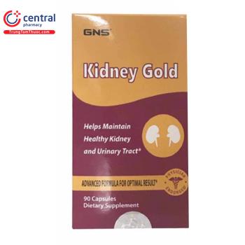 Thuốc Kidney Gold hỗ trợ điều trị suy giảm chức năng thận