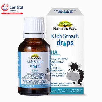 [CHÍNH HÃNG] Thuốc Nature’s Way Kids Smart Drops DHA - Bé thông minh