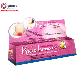 Thuốc mỡ bôi da Kidz Kream 10g giúp điều trị chàm da, nấm da, vảy nến