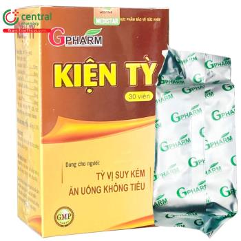 Thuốc Kiện Tỳ Gpharm - Tăng cường hoạt động của tỳ vị, giảm khó tiêu