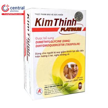 [CHÍNH HÃNG] Thuốc Kim Thính Platinum tăng cường thính giác