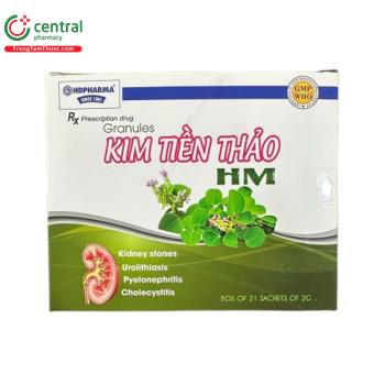 Thuốc Kim Tiền Thảo HM điều trị sỏi thận, sỏi mật, viêm túi mật