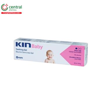 Kin Baby Teething Gel 30ml là thuốc gì, có tác dụng gì, giá bao nhiêu?