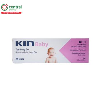 Kin Baby Teething Gel 30ml là thuốc gì, có tác dụng gì, giá bao nhiêu?