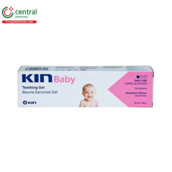 Kin Baby Teething Gel 30ml là thuốc gì, có tác dụng gì, giá bao nhiêu?