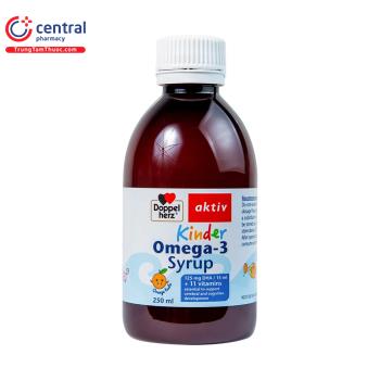 Kinder Omega-3 Syrup Doppelherz - bổ sung DHA đúng cách cho trẻ