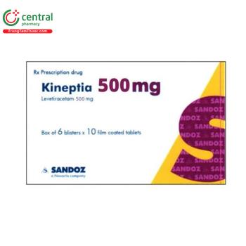 Thuốc Kineptia 500mg Sandoz - điều trị động kinh ở người lớn và trẻ em