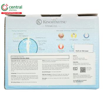 Thuốc Kinohimitsu Stem Cell (Hộp 16 chai) - Giúp hạn chế lão hóa da