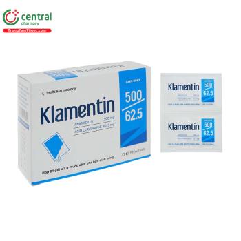 Thuốc Klamentin 500/62.5: Công dụng, Liều dùng và Cách dùng