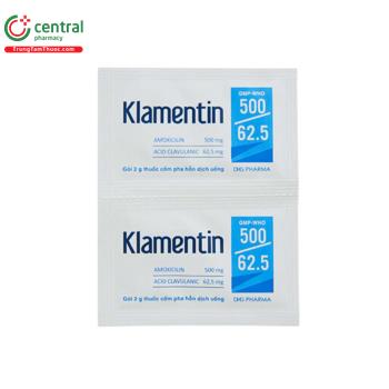 Thuốc Klamentin 500/62.5: Công dụng, Liều dùng và Cách dùng