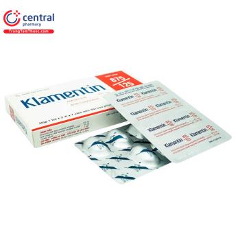 Thuốc Klamentin 875/125: tác dụng, cách dùng và giá bán