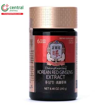 Thuốc Korean Red Ginseng Extract Lọ 240g hỗ trợ tăng cường sức lực
