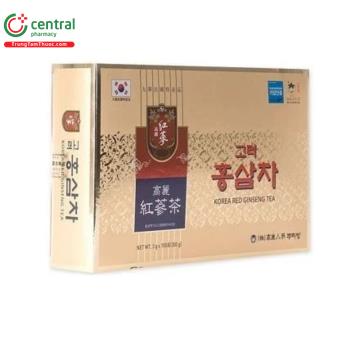 Trà hồng sâm - Korean Red Ginseng Tea, hỗ trợ tăng cường sức khỏe
