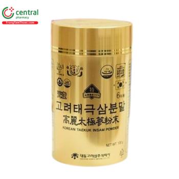 Korean Taekuk Insam Powder tăng cường sức khỏe toàn diện