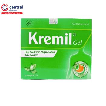 Thuốc Kremil Gel làm dịu các triệu chứng đau dạ dày, giảm ợ chua