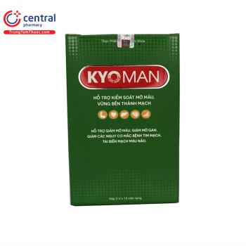 [CHÍNH HÃNG] Thuốc Kyoman giúp hạ mỡ máu, chắc khỏe thành mạch