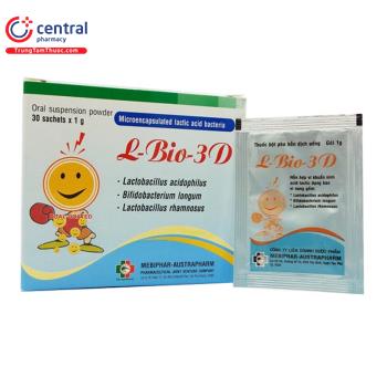 Thuốc L-Bio-3D: cách dùng, liều dùng và lưu ý khi sử dụng