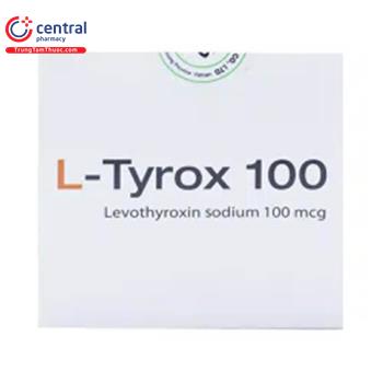 [CHÍNH HÃNG] Thuốc L-Tyrox 100 - Điều trị các hội chứng suy giáp