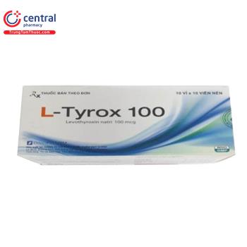 [CHÍNH HÃNG] Thuốc L-Tyrox 100 - Điều trị các hội chứng suy giáp