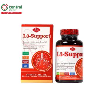 Thuốc L3-Support Olympian Labs hỗ trợ giảm ho, tăng cường miễn dịch