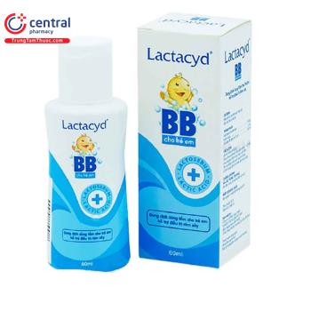 Lactacyd BB 60ml - Sữa tắm trị rôm sảy cho trẻ em