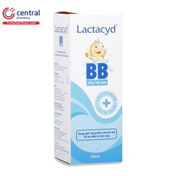 Lactacyd BB 60ml - Sữa tắm trị rôm sảy cho trẻ em
