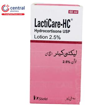 Thuốc LactiCare-HC 2.5% 60ml - Lotion điều trị các bệnh lý về da