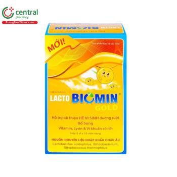 Thuốc Lacto Biomin Gold - tiêu hóa khỏe mạnh, tăng cường hấp thu