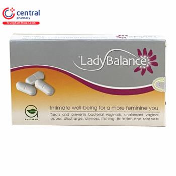 Viên đặt âm đạo Lady Balance: công dụng, cách dùng hiệu quả