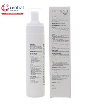 [CHÍNH HÃNG] Dung dịch vệ sinh phụ nữ Lady Fresh 200ml: cách sử dụng
