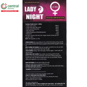 Thuốc Lady Night hỗ trợ tăng cường nội tiết tố nữ có tốt không?