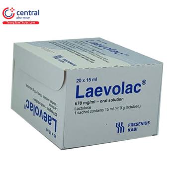 Thuốc Laevolac 670mg/ml điều trị táo bón: cách dùng và giá bán