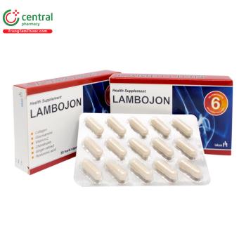 Lambojon - Hạn chế thoái hóa khớp, bảo vệ mô sụn, giúp khớp khỏe mạnh