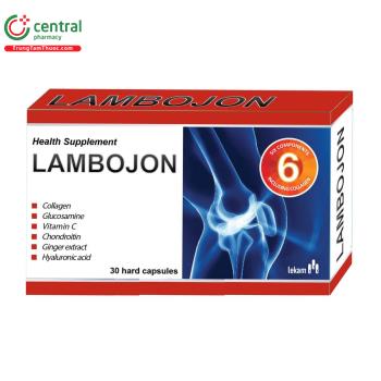 Lambojon - Hạn chế thoái hóa khớp, bảo vệ mô sụn, giúp khớp khỏe mạnh