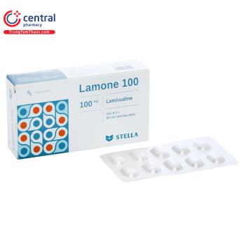 Thuốc Lamone 100 điều trị viêm gan virus siêu vi B, bệnh gan mất bù