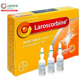 Thuốc Laroscorbine 500mg/5ml ngăn ngừa nguy cơ thiếu hụt vitamin C