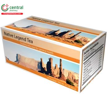 Trà thảo mộc Native Legend Tea giải độc gan, thanh lọc cơ thể