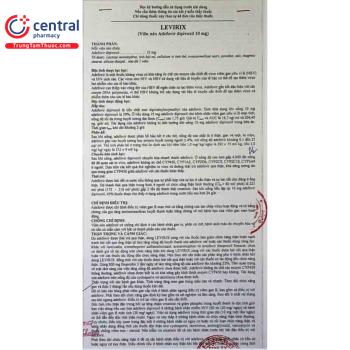 Thuốc Levirix - Thuốc điều trị viêm gan B mạn tính hiệu quả cao