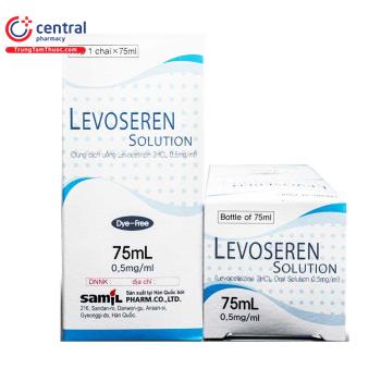 Thuốc Levoseren Solution - Thuốc chống dị ứng dạng dung dịch uống