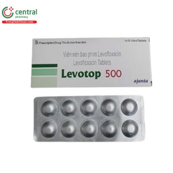 Thuốc Levotop 500mg - kháng sinh thế hệ 3 điều trị bệnh nhiễm khuẩn