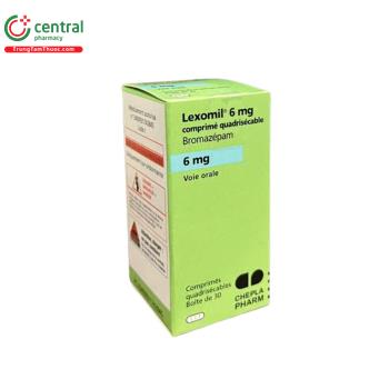 [CHÍNH HÃNG]Thuốc Lexomil Roche 6mg- Điều trị chứng mất ngủ
