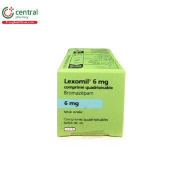 [CHÍNH HÃNG]Thuốc Lexomil Roche 6mg- Điều trị chứng mất ngủ