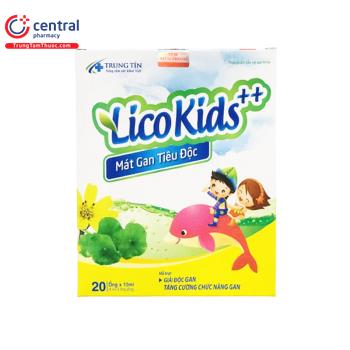 [CHÍNH HÃNG] LicoKids++ - Mát gan, thanh nhiệt, tiêu độc cho bé.